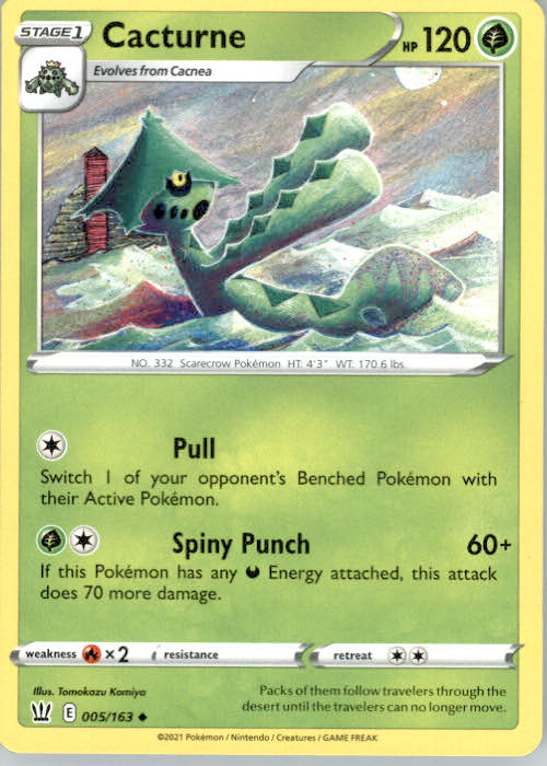 Cacturne – SWSH05: Battle Styles – Near Mint – TCG Bulk Kings