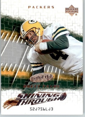Brett Favre – 2004 Upper Deck Power Up – #ST-11 – Shining Through ...